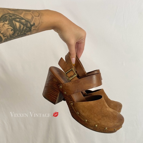 Kork-Ease | Shoes | Salekorks Chunky Studded Tinsley Leather Platform ...